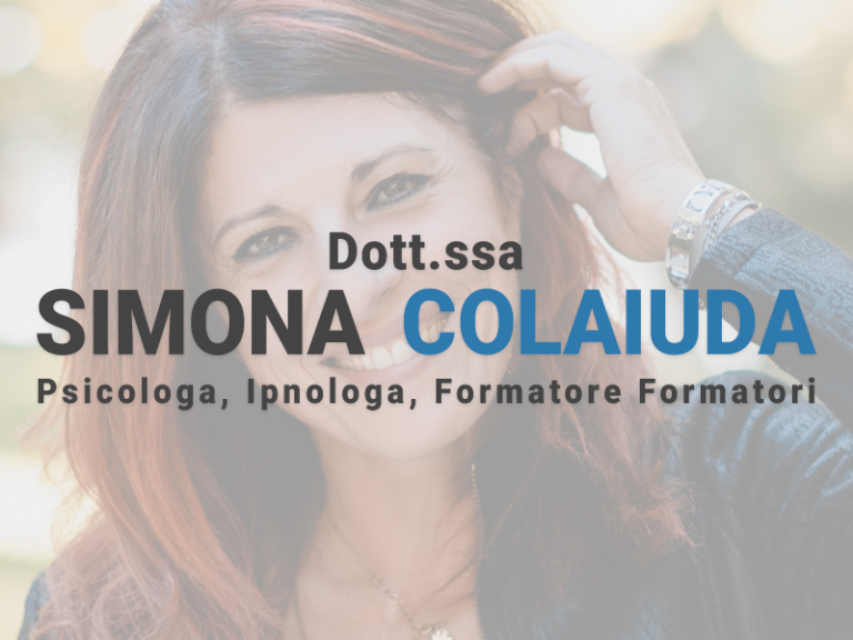 Curriculum – Simona Colaiuda
